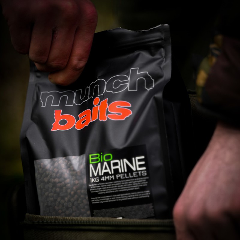 Pellet zanętowy Munch Baits 4mm - Bio Marine 5kg